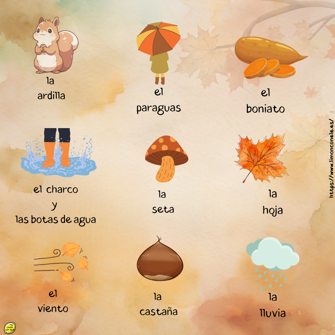 Otoño - Actividades - Limón con ELE